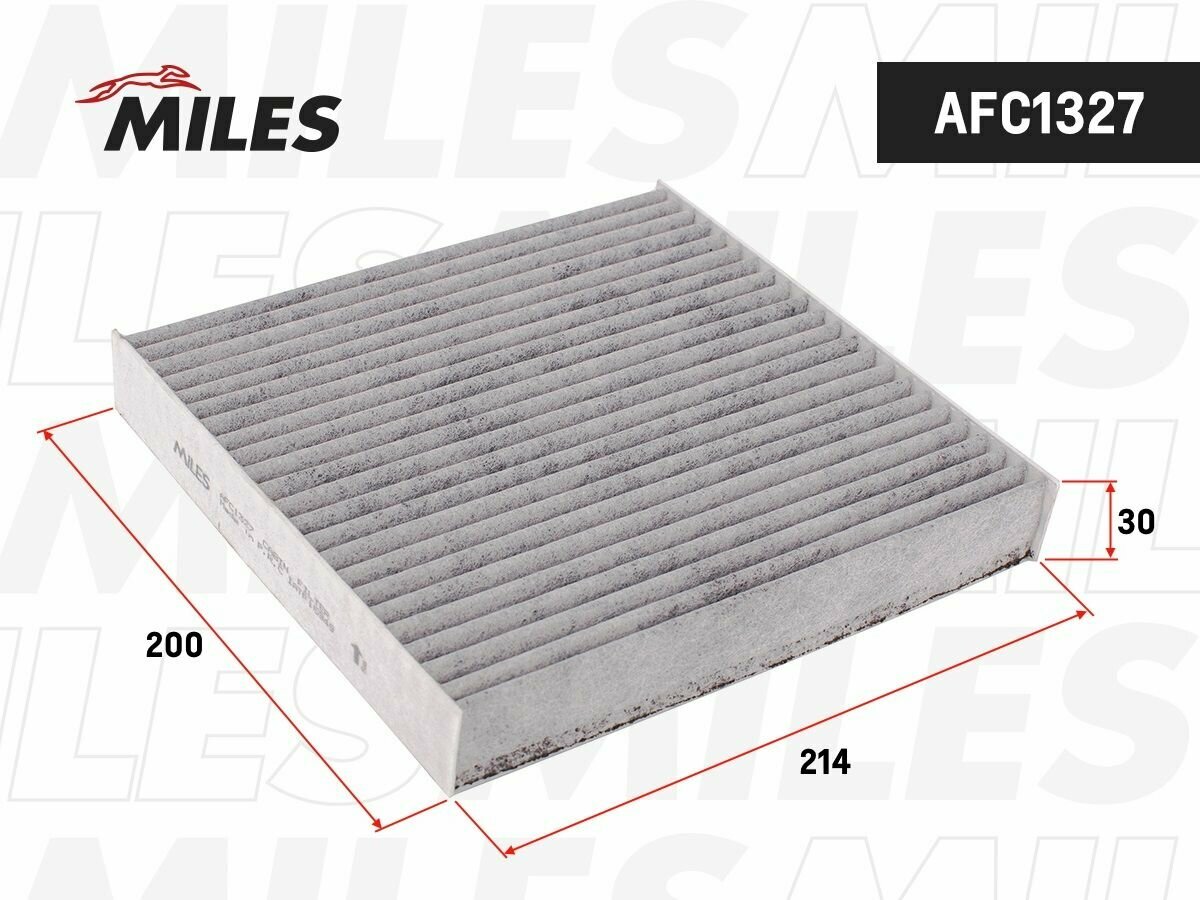 MILES Фильтр салона угольный FORD TRANSIT 06- (MANN CUK22013, VIC AC-201E) AFC1327