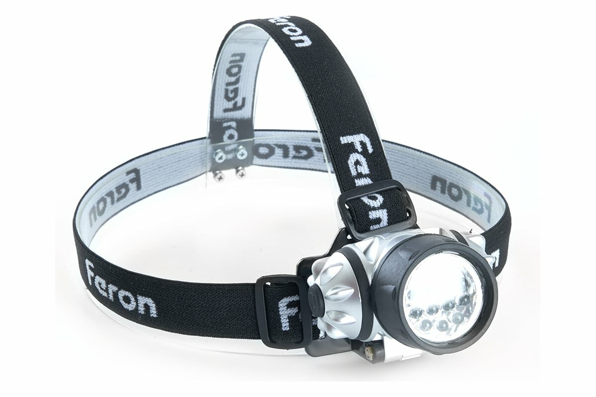 FERON TH2304 Налобный фонарь 3xAAA 3W 14LED IP44 Пластик 41708 влагостойкий для туризма