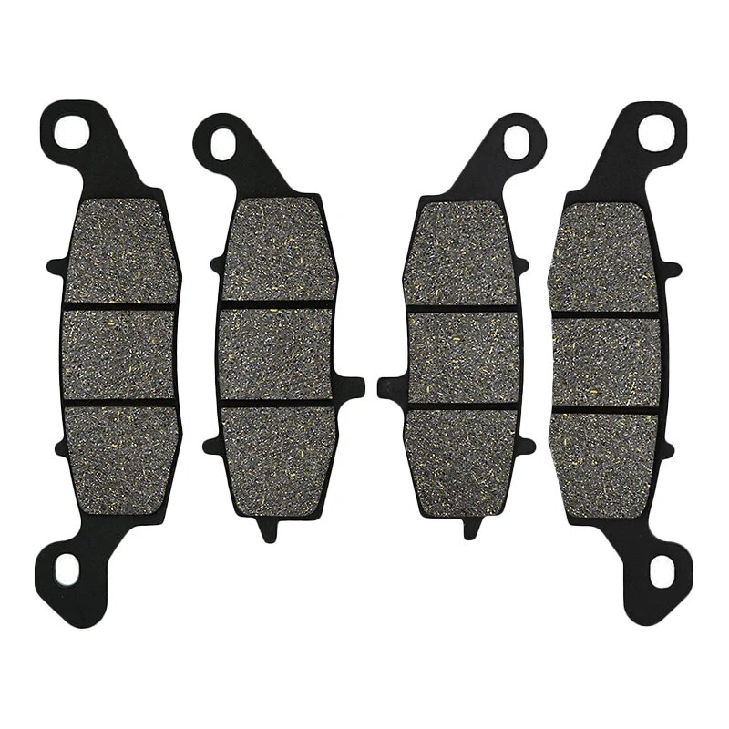 Передние и задние тормозные колодки для Мотоцикла Suzuki GSF600S Bandit GSF 600 Черный, Front Set