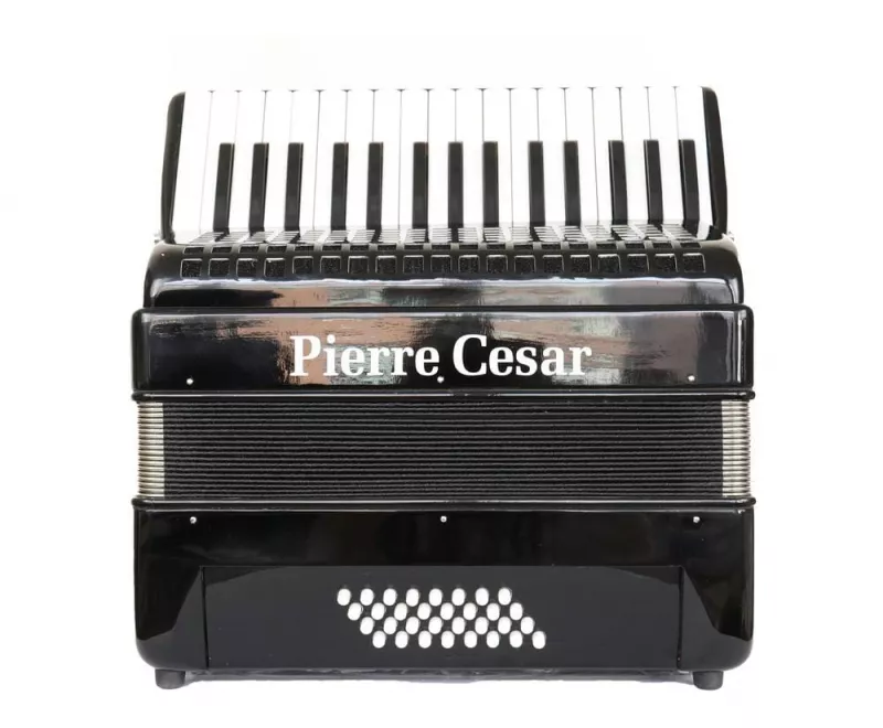 PCA3232 BKP Аккордеон, 32 басов, 32 клавиши в правой руке, цвет черный перламутр, Pierre Cesar