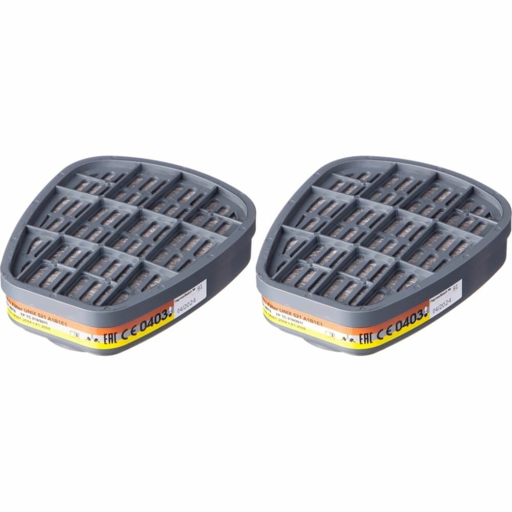 Фильтр противогазовый UNIX 521 А1В1Е1, 2 шт. 102-021-0004