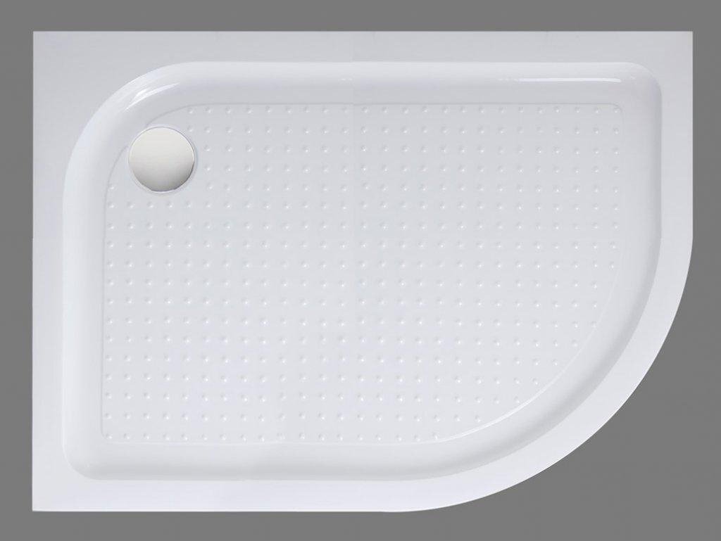 Душевой поддон BelBagno TRAY-BB-RH-100/80-550-15-W левосторонний