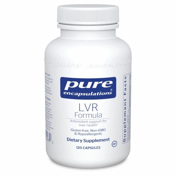 Pure Encapsulations, LVR Formula, поддержка печени, детокс, 120 капсул