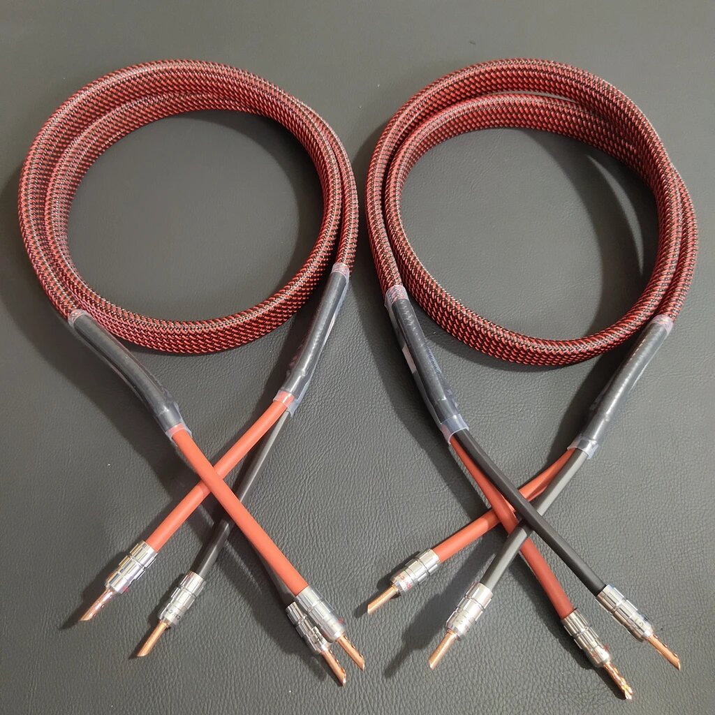 Van Den Hul MK Акустический кабель для колонок 2 штуки all banana plug, 2,5 м