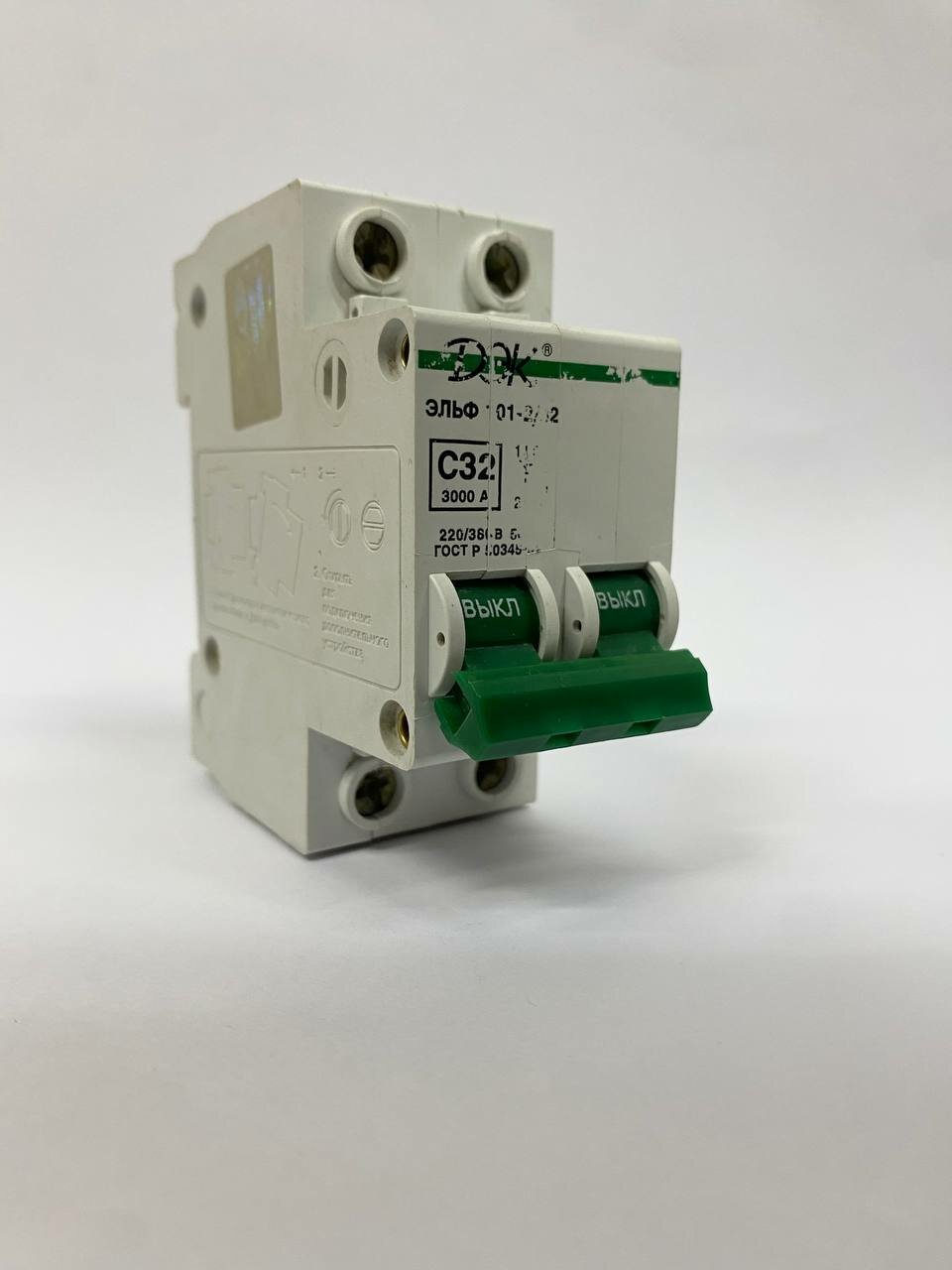 ДЭК Автоматический выключатель эльф 101-2/02 32A 2P