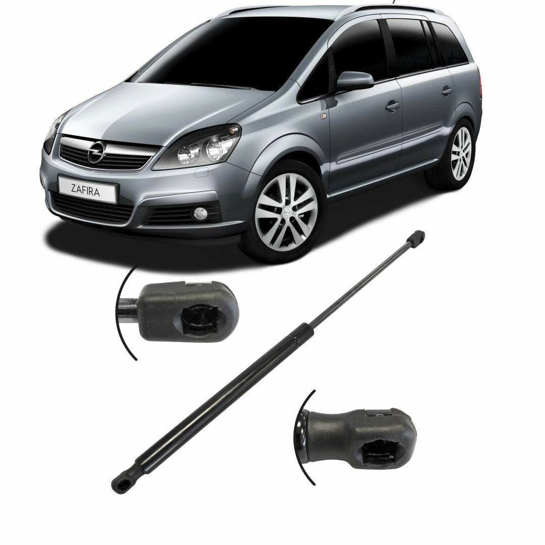 Амортизатор-газовый упор крышки багажника Opel Zafira B 2005-2015. Упоры багажника Зафира Б