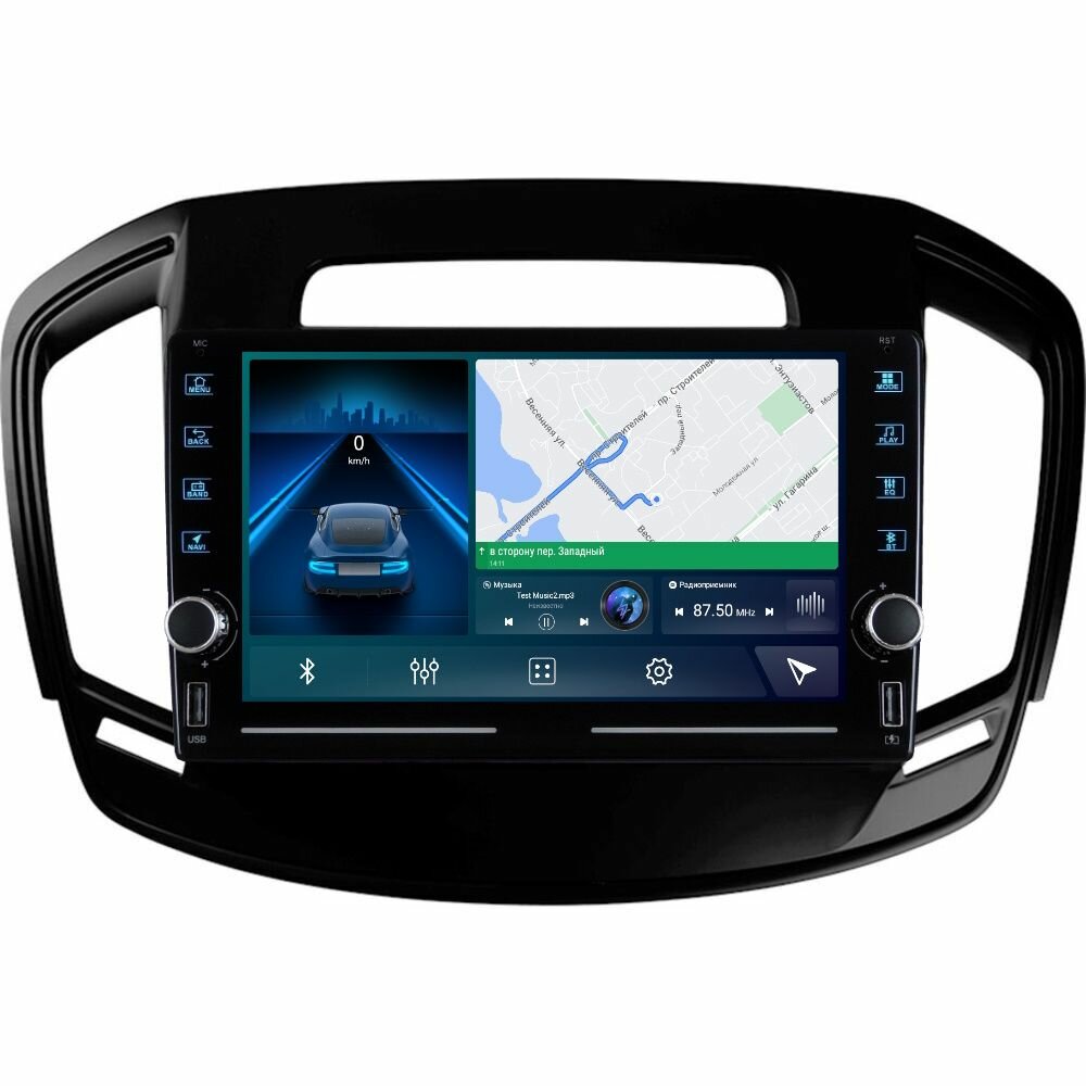 Магнитола R320 Опель Инсигния Opel Insignia 2013-2017 - Android 12 - Процессор 8 ядерный - Память 4+64Gb - CarPlay - QLED - DSP 36 полос - 4G(Sim)