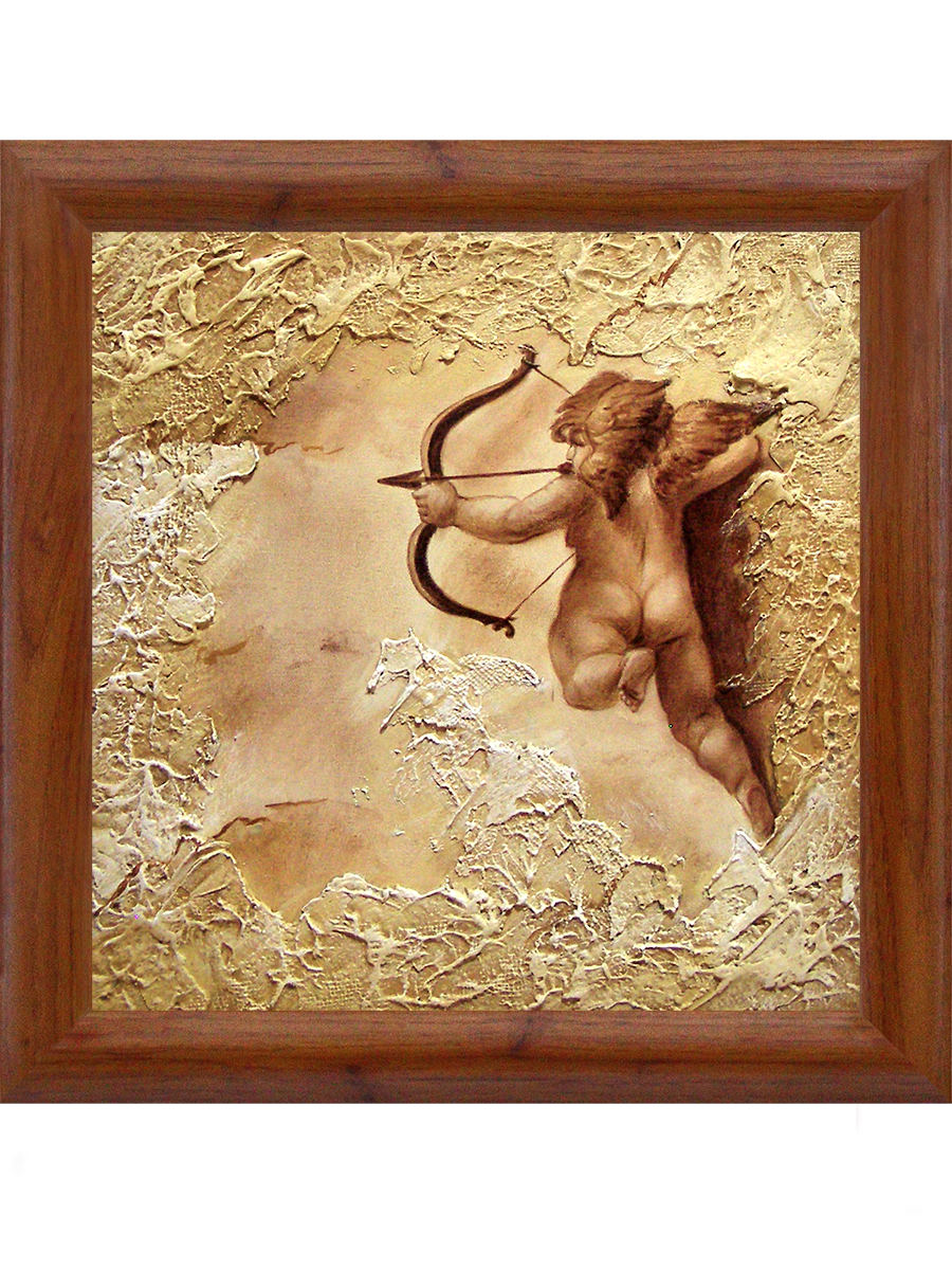 Картина на стену для интерьера Декарт настенный декор панно в раме багете в гостиную ванную детскую для офиса лофт пейзаж абстракция