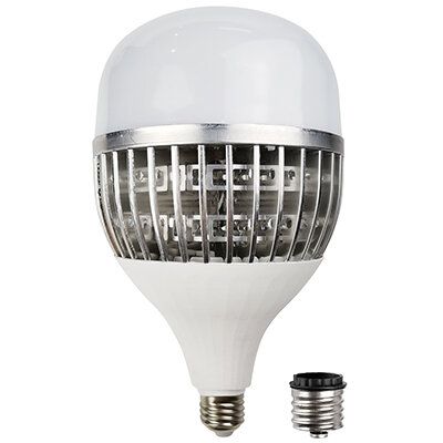 Лампа свд E27/Е40 105Вт 6500К 9000лм Т150 цилиндр матовый Jazzway