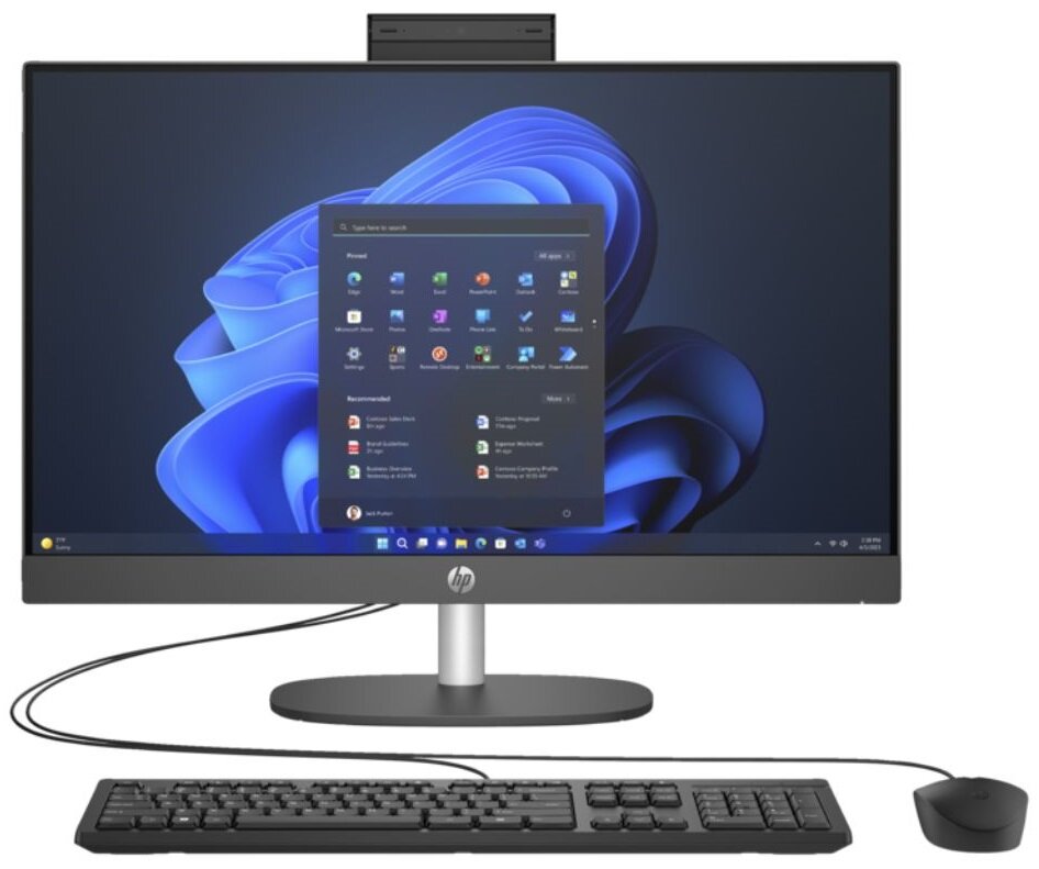 Моноблок HP ProOne 240 G10 9M9M8AT (Core i5 1300 MHz (1334U)/8192Mb/512 Gb SSD/23.8"/1920x1080/DOS)