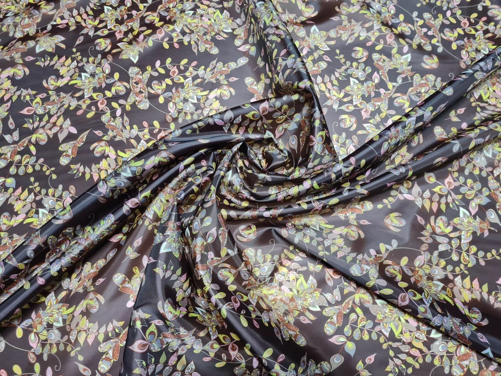 Подкладочная ткань таффета 190Т PRINT для отделки изнаночной стороны предметов одежды (курток, брюк, плащей, пиджаков), пошива спортинвентаря, декорирования помещений (отрез 1,5м х3м)