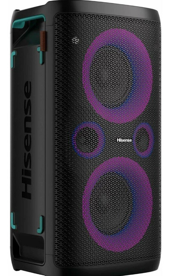 Аудиосистема Hisense PARTY ROCKER ONE (300Вт,20Hz-20KHz, BT 5.0, AUX, BASS, караоке, до 15 часов, TWS)