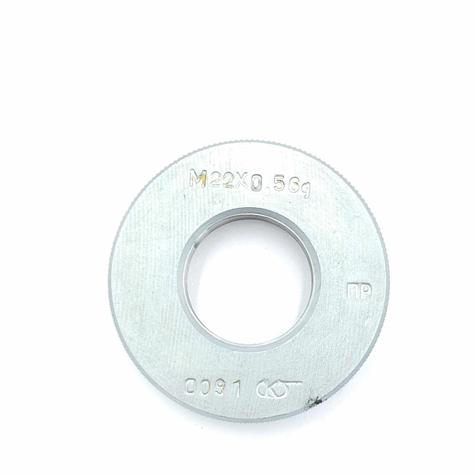 Калибр-кольцо М 22,0х0,5 6g ПР