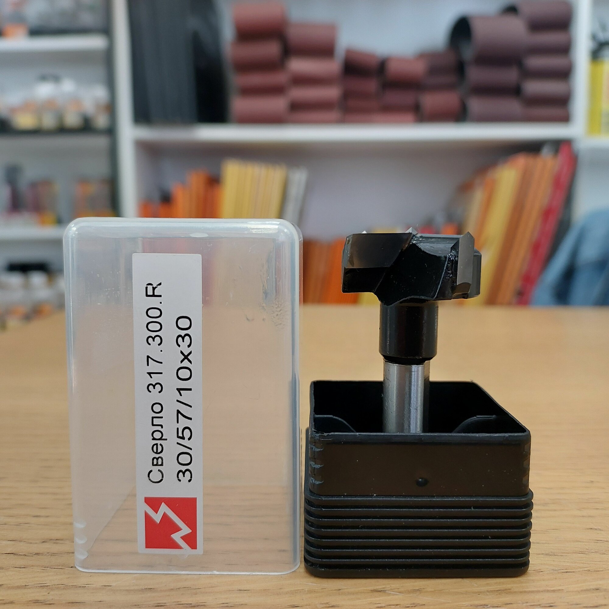 Сверло присадочное чашечное правое WOODWORK D30 L57 S10