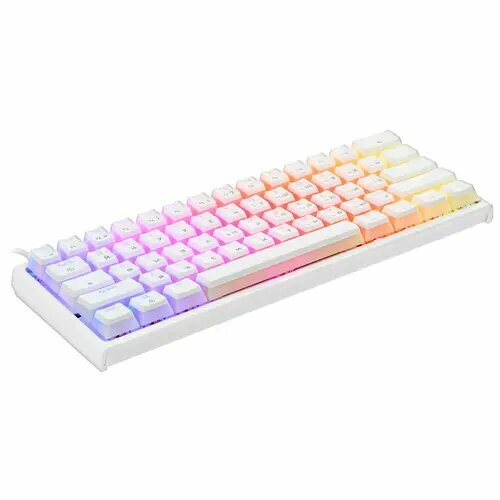 Клавиатура проводная Dexp BiFrost RGB, белый