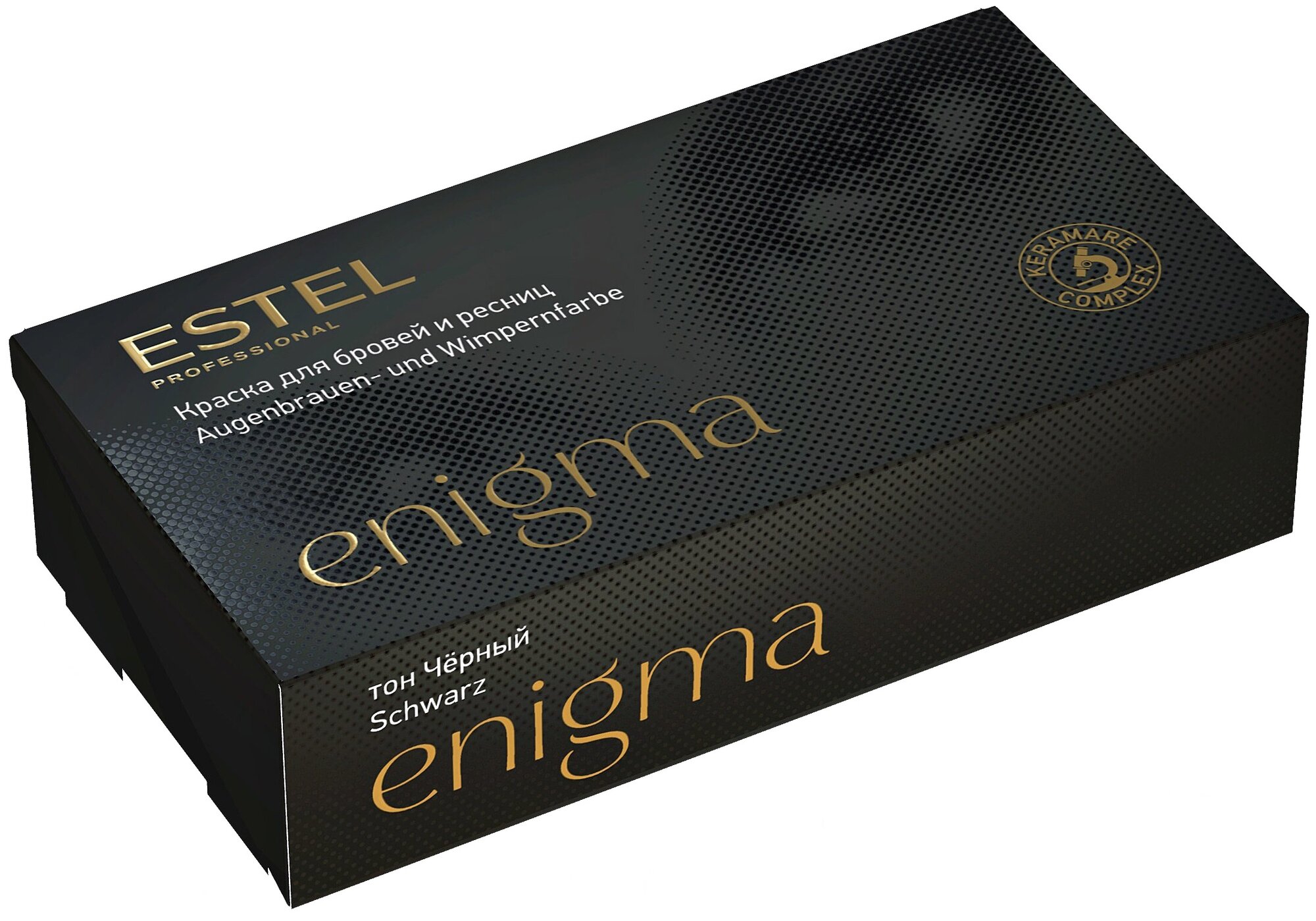 ESTEL краска для бровей и ресниц Enigma, 40 мл, черный, 45 г, 1 уп.