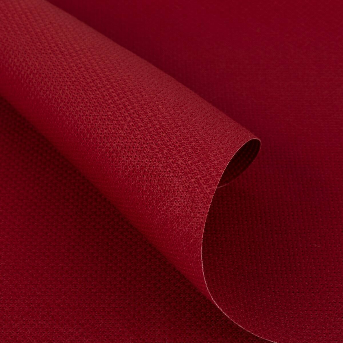 Канва 5 шт K04 "Gamma" Aida №14 100% хлопок 30 х 40 см 2 см бордовый