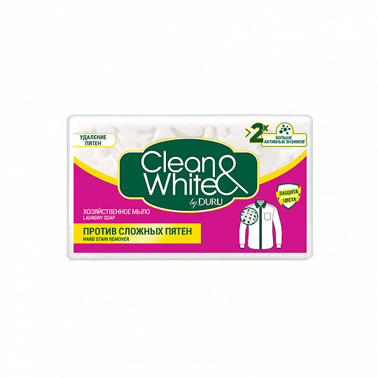 Твердое мыло Duru Clean&White Против Пятен 120 г