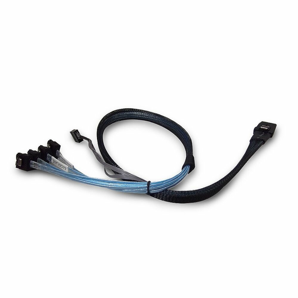 Кабель 6H12323601A0 Chenbro 4xSATA2/SAS->Mini-SAS SFF-8087 (Host) 600mm