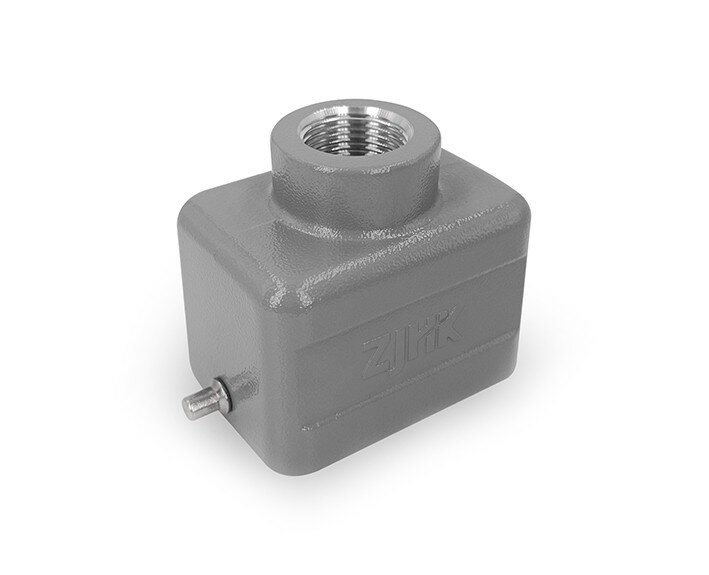 Корпус прямоугольного промышленного разъема ZJHK H6B-TE-2B-PG13.5 (09300061440)