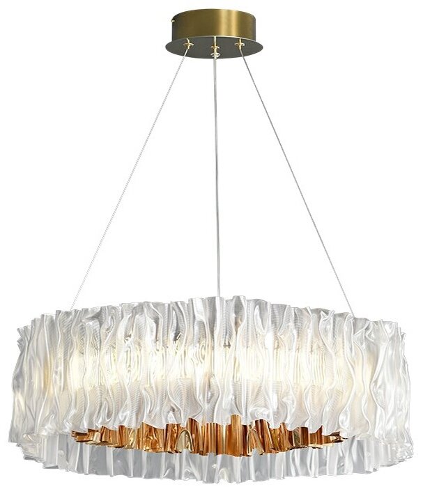 Подвесная люстра Accordeon 10310P-780 white/gold DeLight Collection