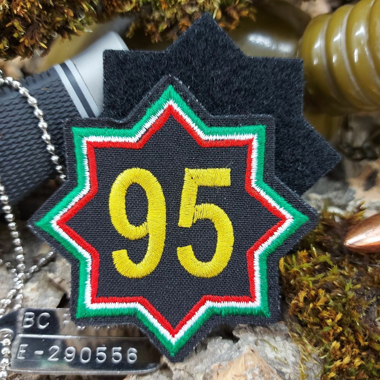 Нашивка-патч 95 7х7 — фото 1