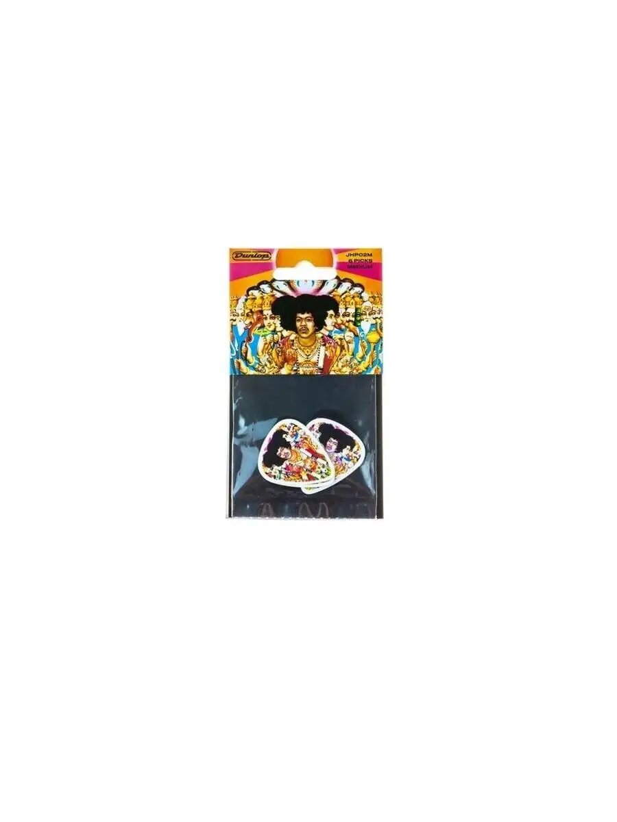 Медиаторы DUNLOP HENDRIX BOLD AS LOVE-6/PLYPK именные