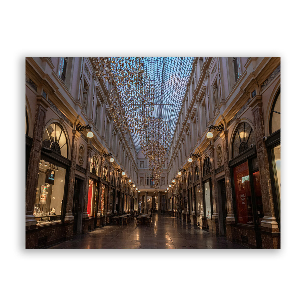 Постер, плакат на бумаге / Бельгия - Улицы / Размер 30 x 40 см