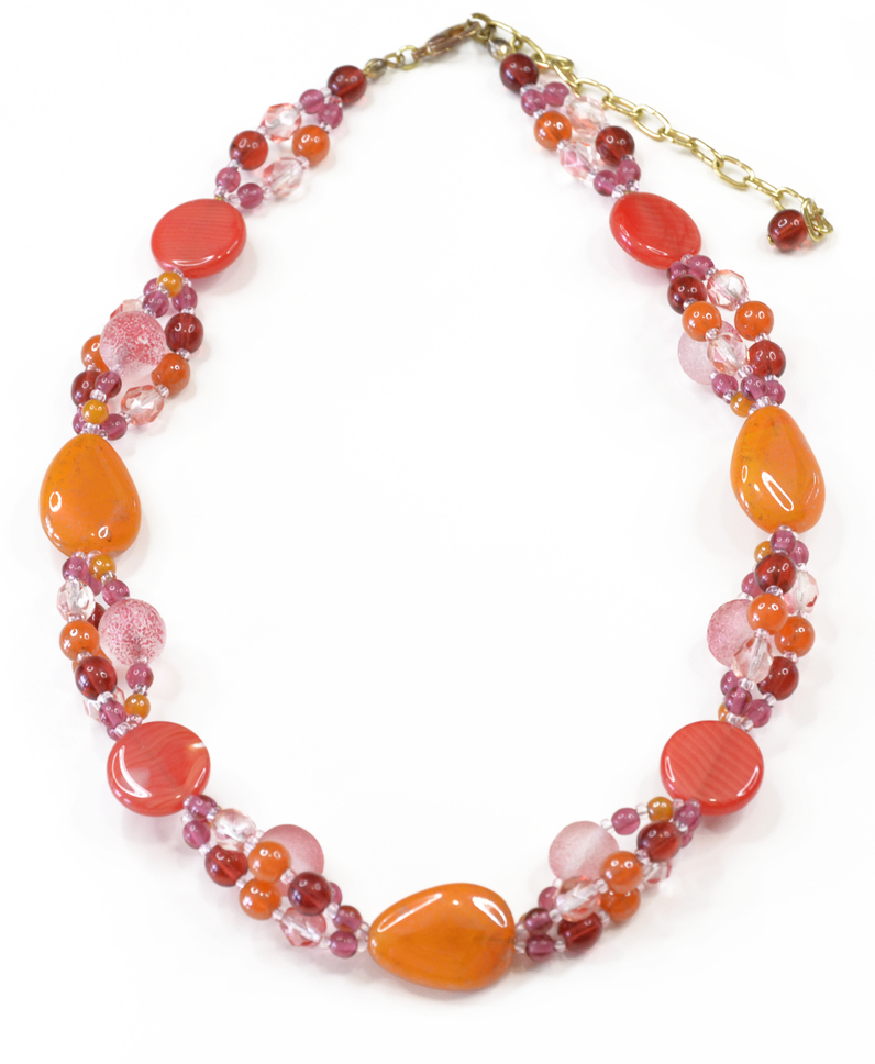 Бусы, хрусталь