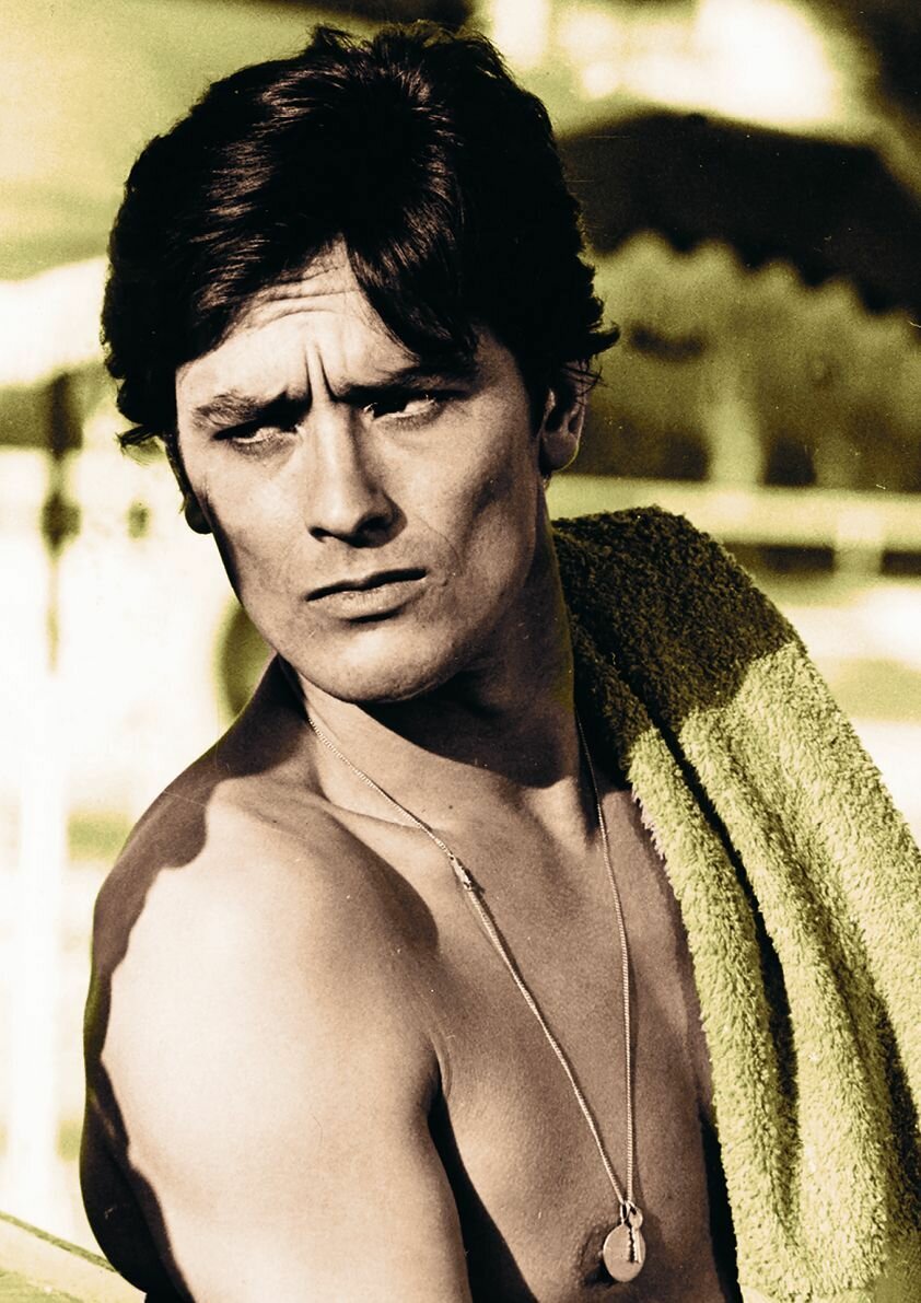 Постер. Легенды. Ален Делон. Формат А3.