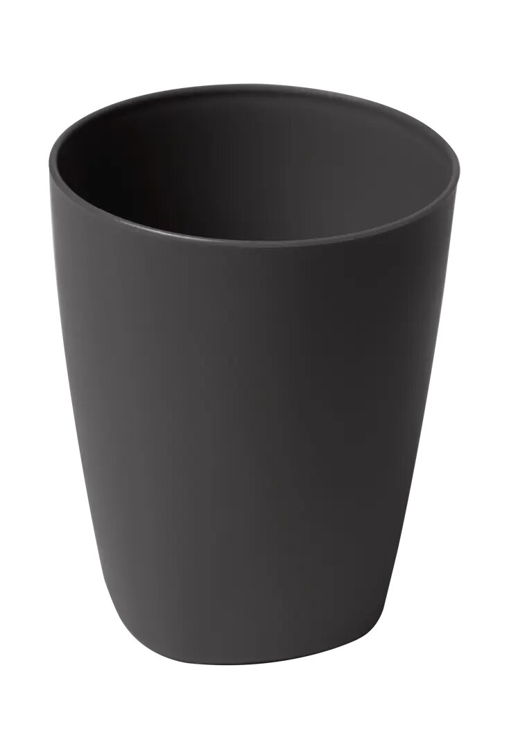 Стакан для зубных щёток Berossi Aqua пластик цвет базальт