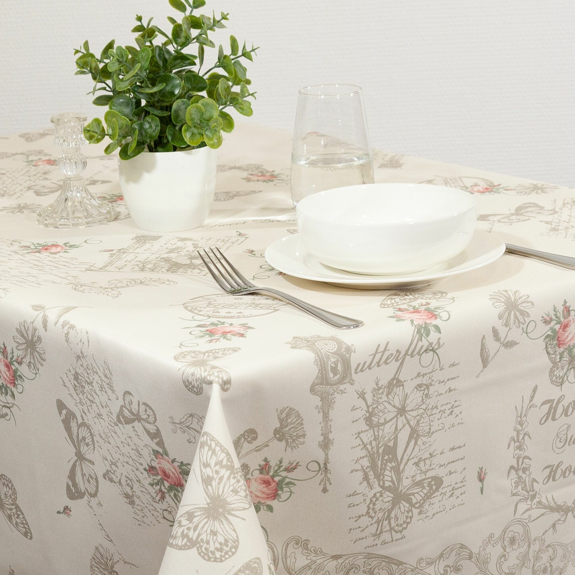 Скатерть 110х145 см прямоугольная Wellness