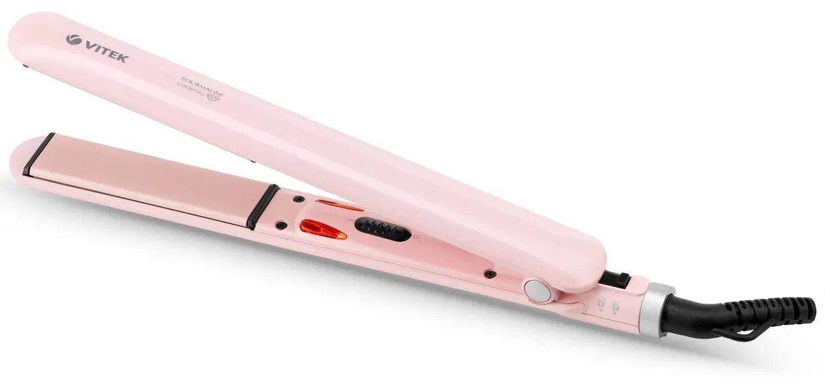 Выпрямитель для волос Vitek VT-2320 35 Вт розовый