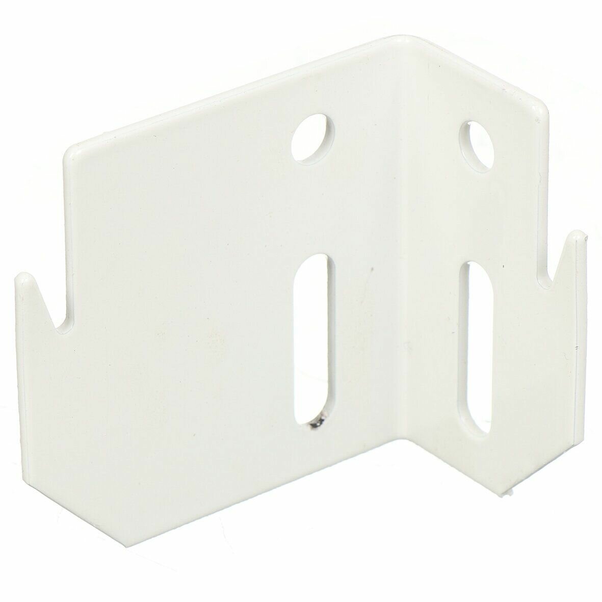 Кронштейн для панельного радиатора, сталь, белый