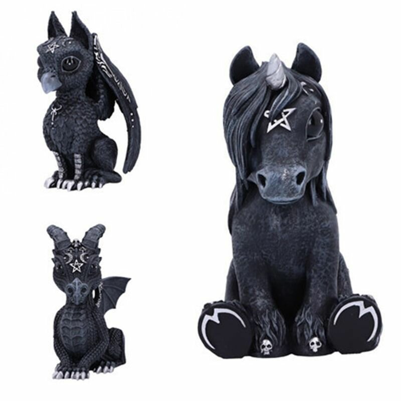 Милая статуя животного, Цербер, Единорог, Драконий грифон, Уроборос