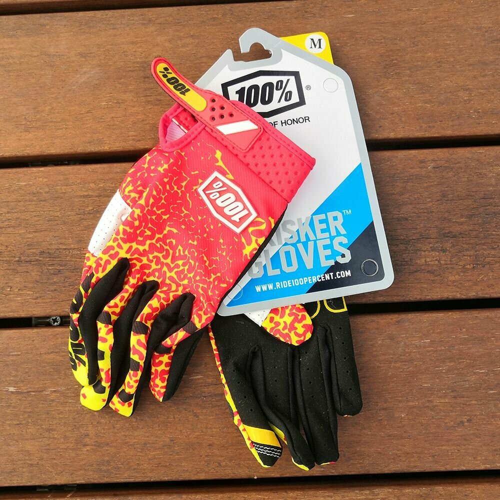 100% перчатки для мотоциклов Enduro Racing MTB BMX