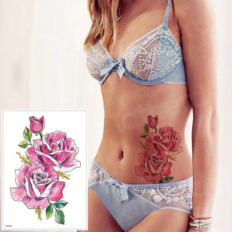 Временные водостойкие татуировки Tattrendy