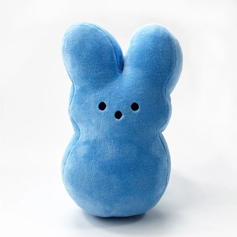 Плюшевый кролик Peep Bunny, синий, 15 см