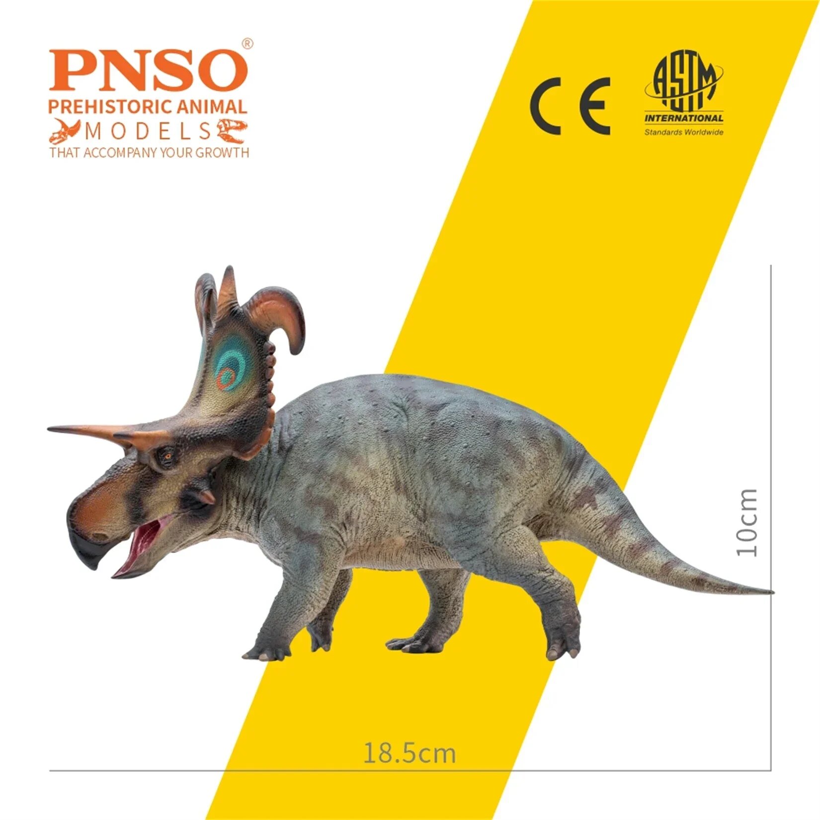 Фигурка динозавра PNSO Lokiceratops Frederik