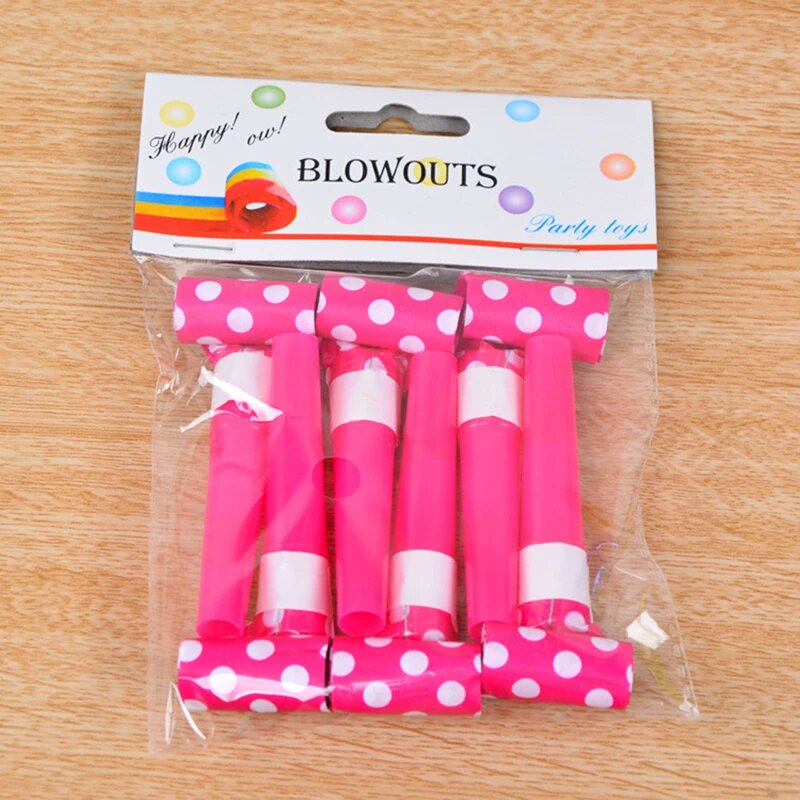 Цветной дующий дракон из бумаги Розовый, rose red