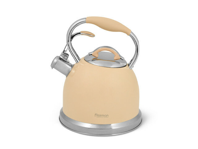5961 FISSMAN Чайник для кипячения воды FELICITY 2,6л, цвет кофейный (нерж. сталь)