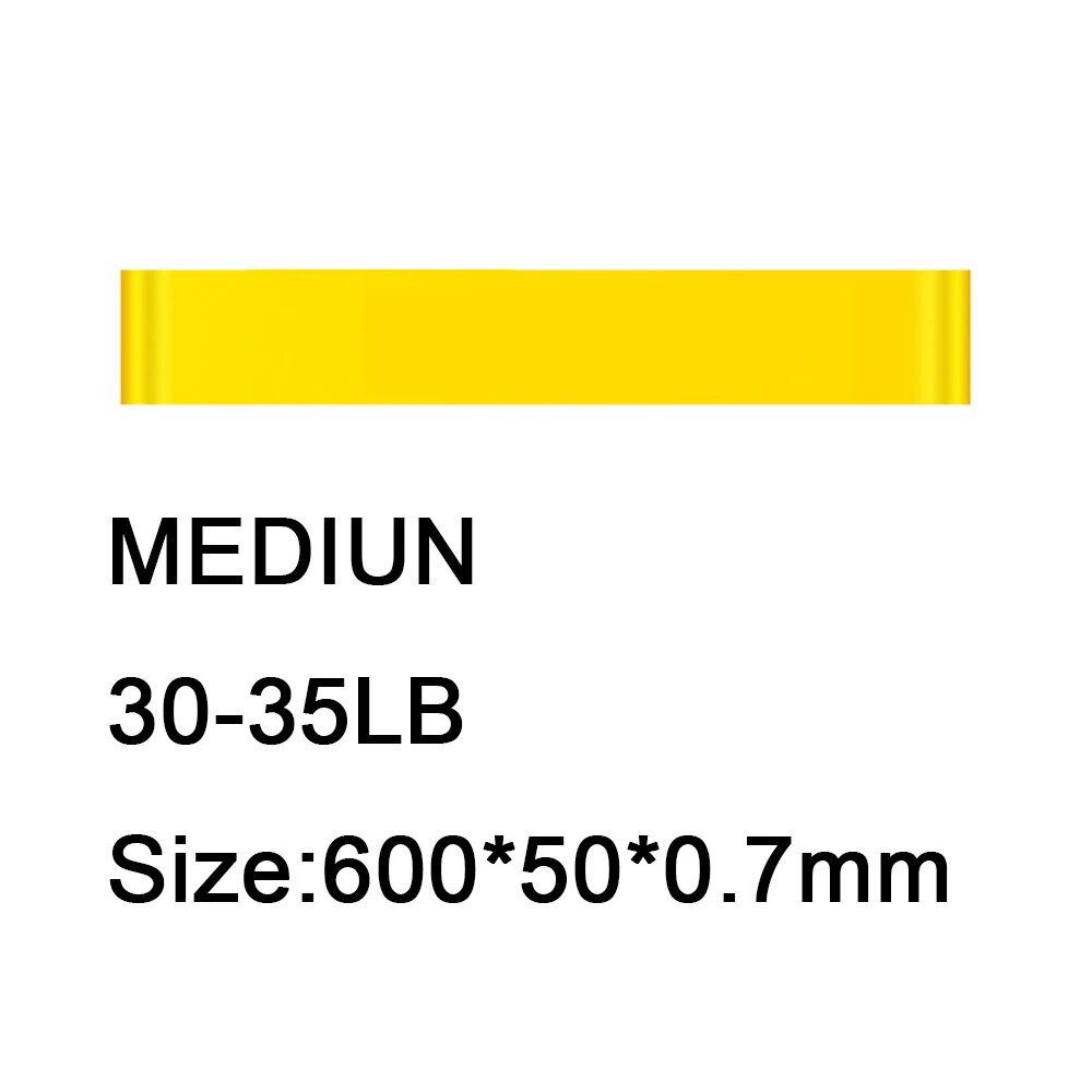 MOONBIFFY Резиновые эспандеры для фитнеса Желтый