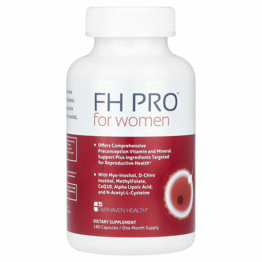 Fairhaven Health, FH Pro®, для женщин, 180 капсул