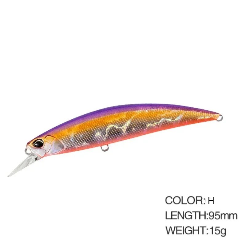 Jerkbait Realis 95 мм, 15 г, Цвет H