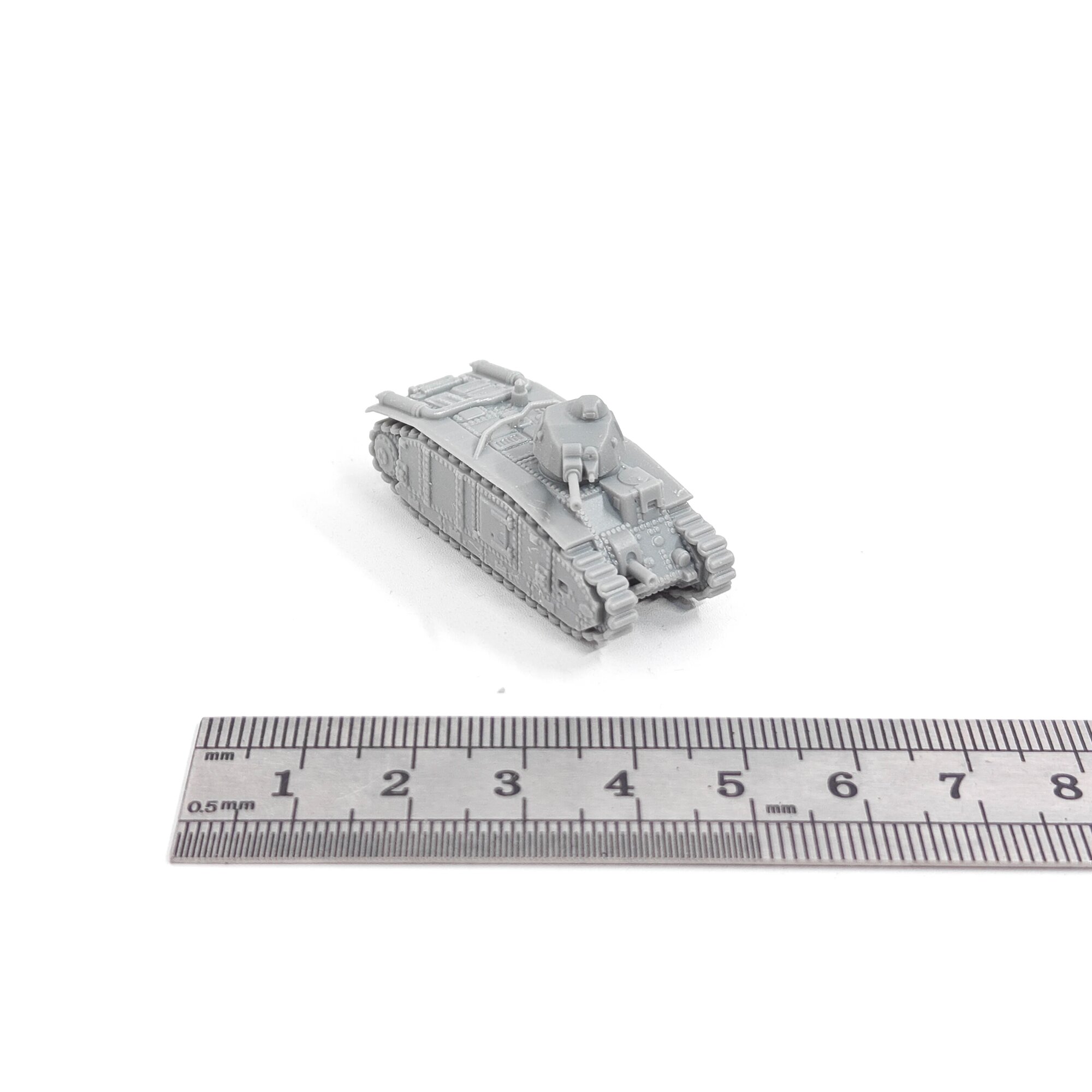 Набор модели для тяжелого танка Char B1 Bis в масштабе 1/144 — фото 1