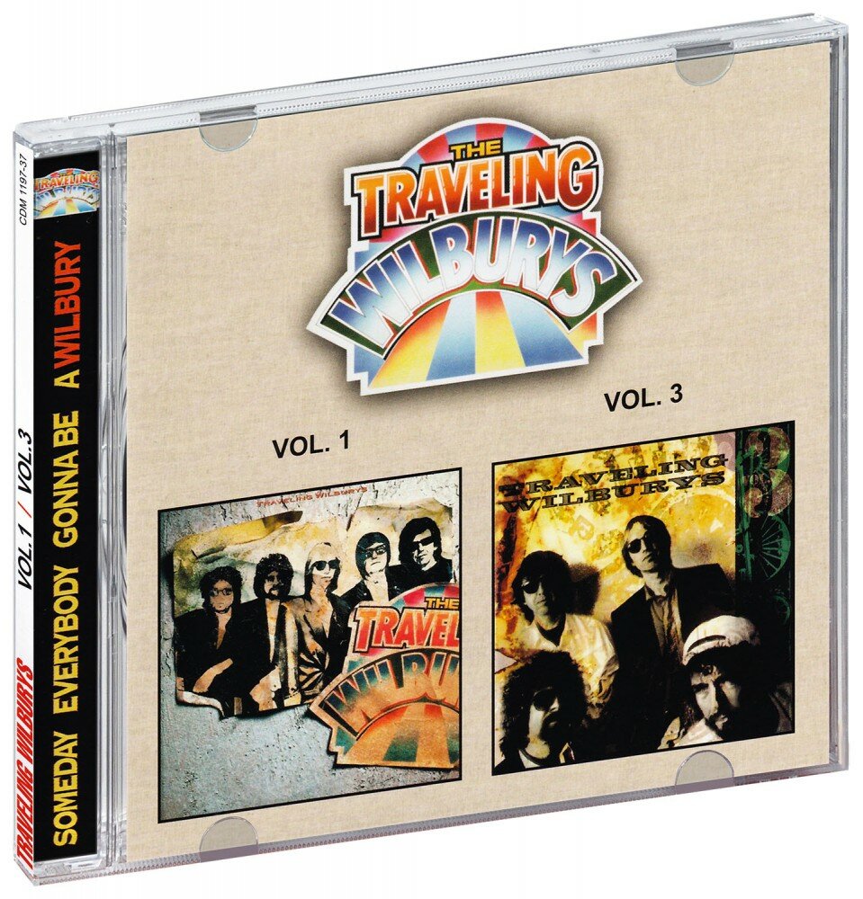 The Traveling Wilburys. I + III (CD) (СД диск, CD Box, Россия)