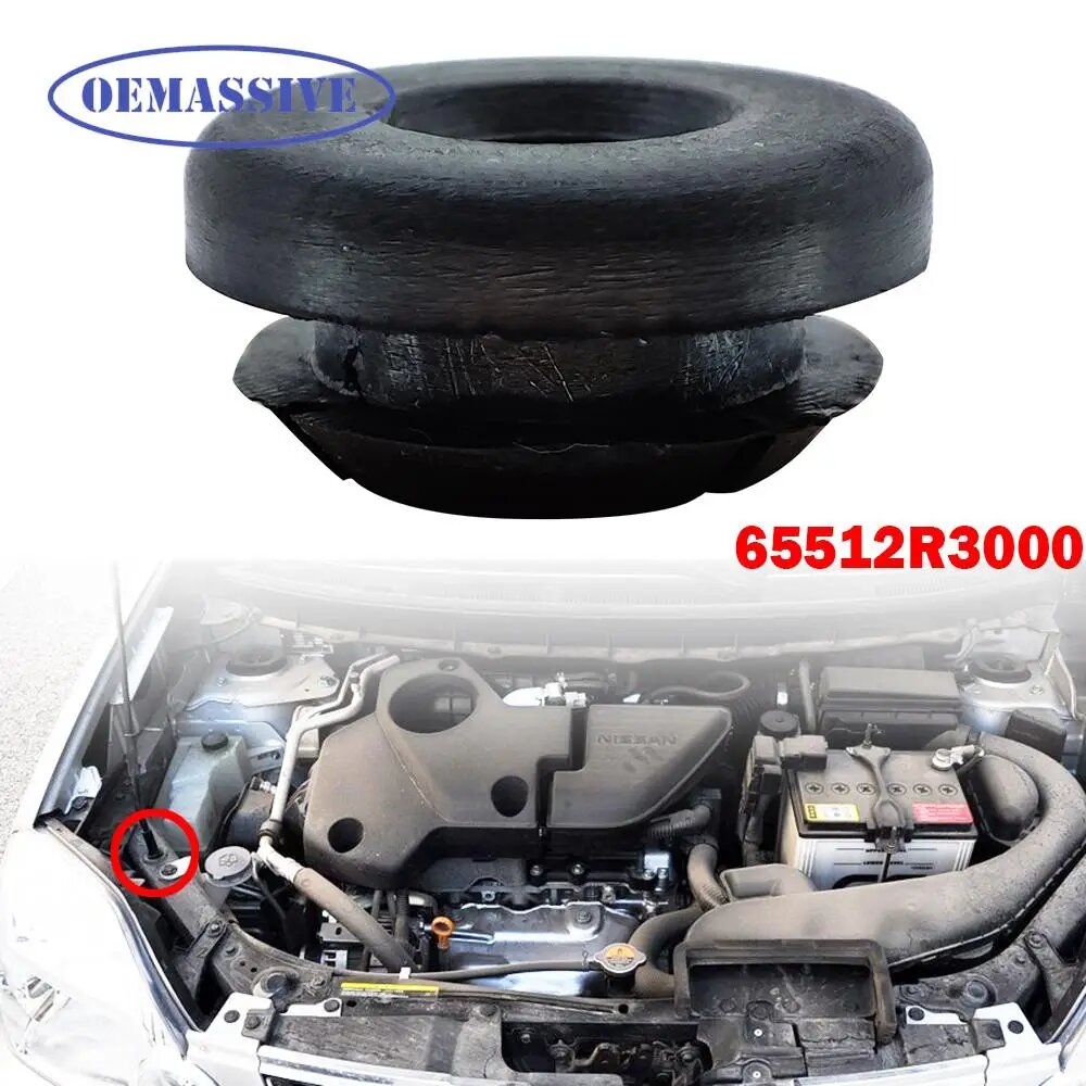 OEMASSIVE для Nissan PATROL Y60 pathfinder R52 altima Skyline R32 Sentra Quest 180SX Silvia S13 Pulsar N15 N16 Втулка стержня капота