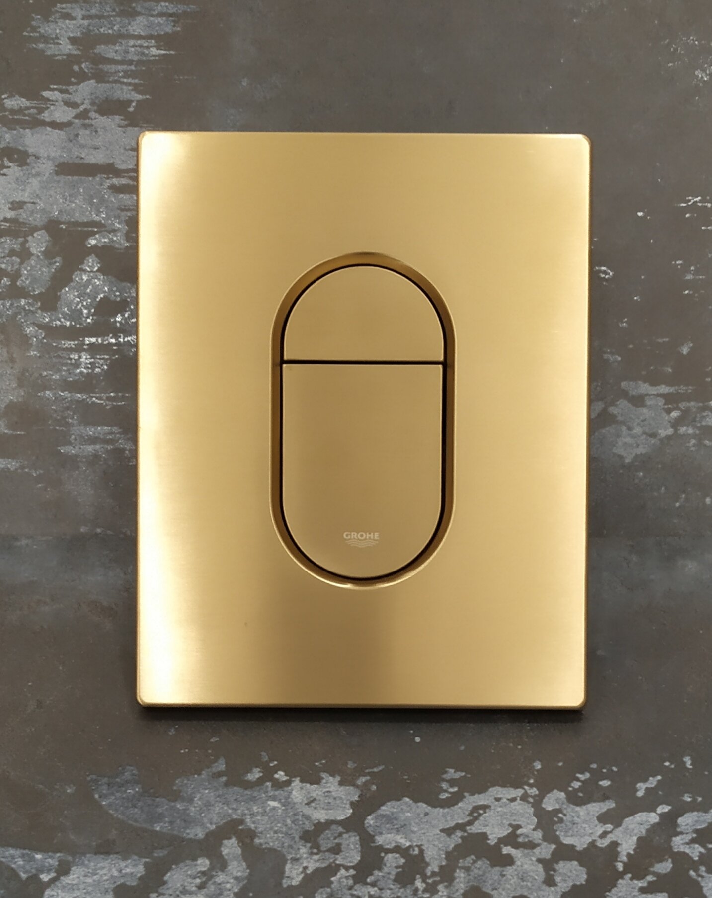 Кнопка смыва Grohe Arena 38844GNO (золото матовое, брашированное)