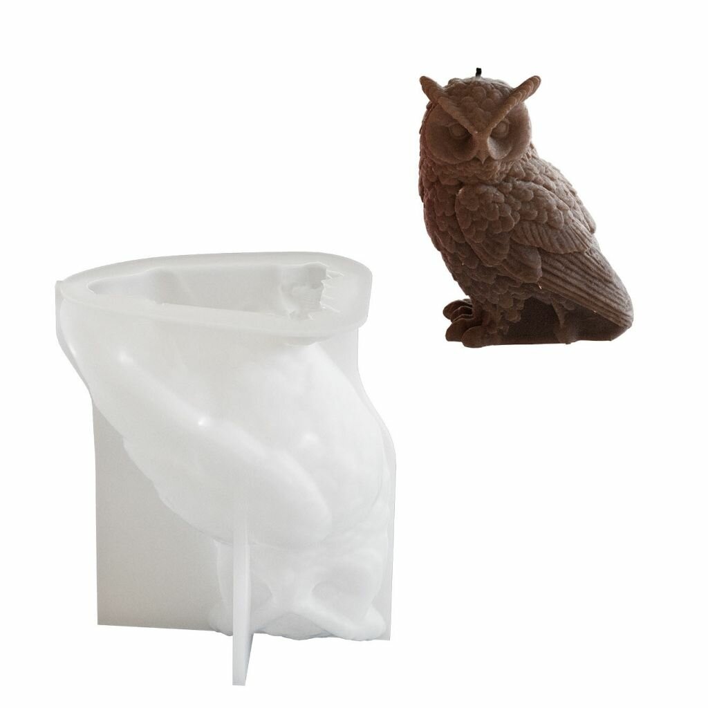 Силиконовая форма Сова -2