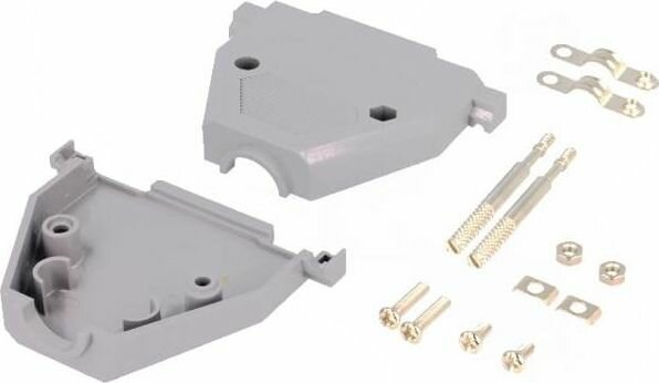 Корпус NINIGI DSC-337 Корпус D-SUB пластмасс. прямой накатан. винты 37 выв. 1шт